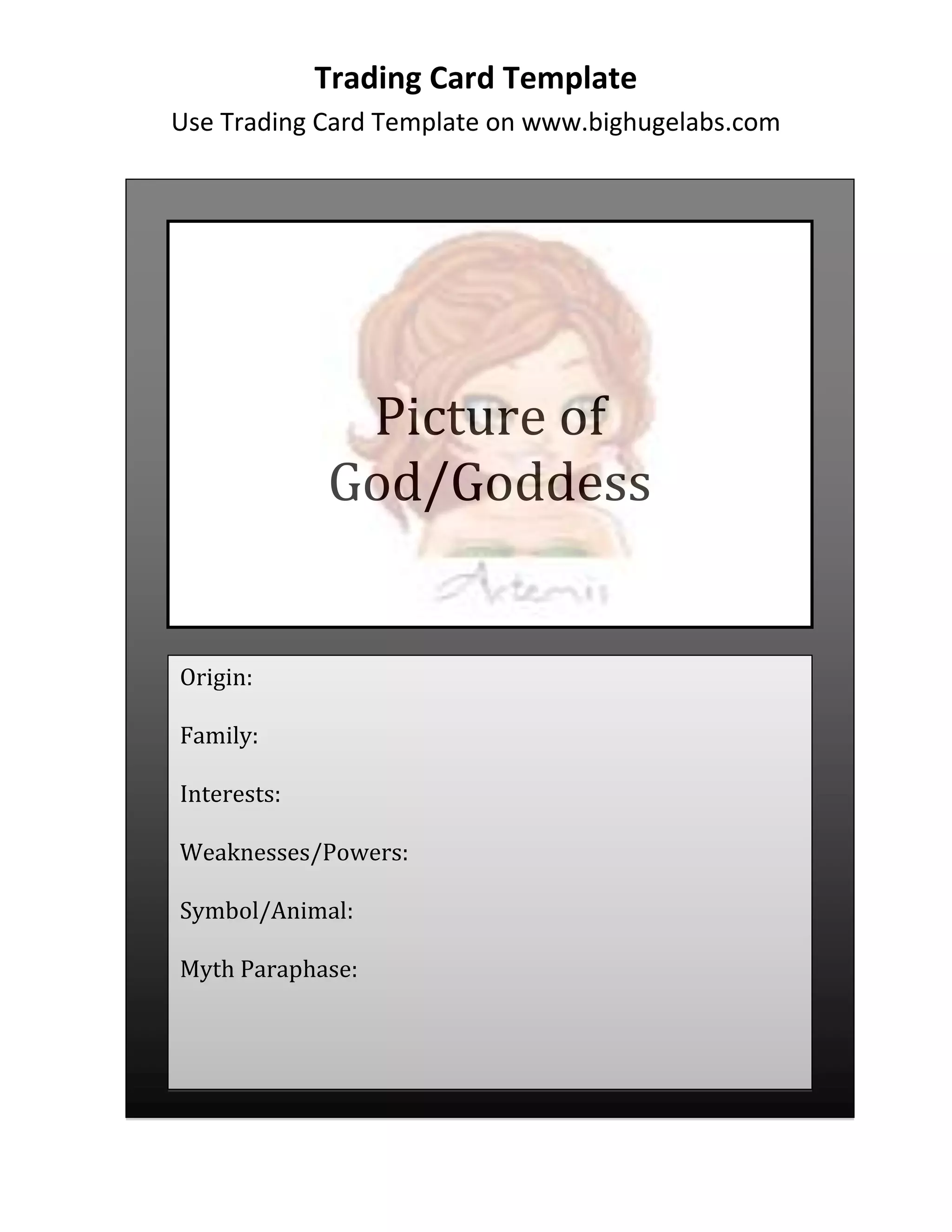 04 Greek Mythology Project | DOCX