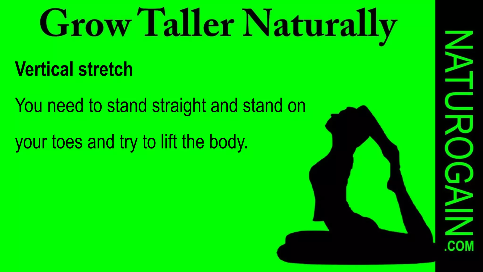 10 Proven Exercises to Grow Taller Increase Height after 20 Naturally ...