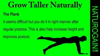 10 Proven Exercises to Grow Taller Increase Height after 20 Naturally | PDF