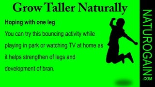 10 Proven Exercises to Grow Taller Increase Height after 20 Naturally ...