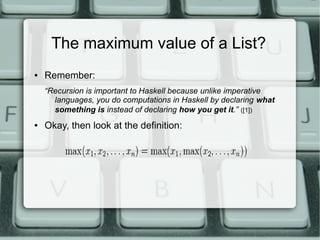 04. haskell handling | PPT