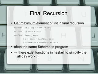 04. haskell handling | PPT