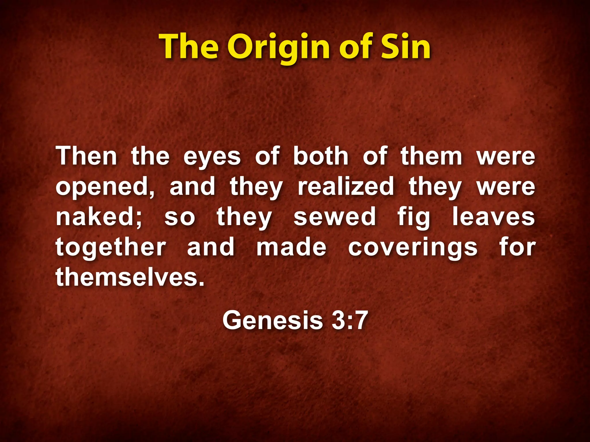 04. How Does Sin Begin? | PDF
