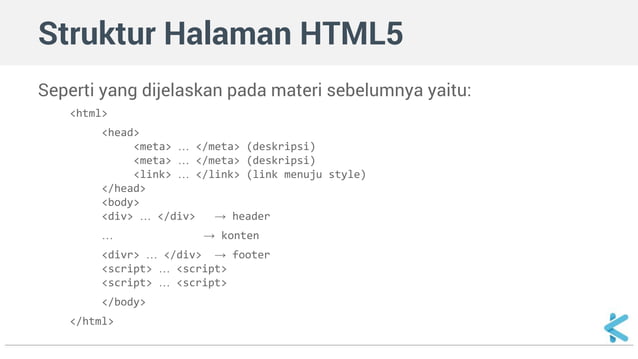 Pemrograman Web - HTML5 | PDF