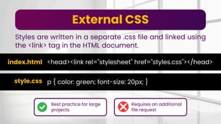 Styling and Navigation with HTML and CSS | PDF