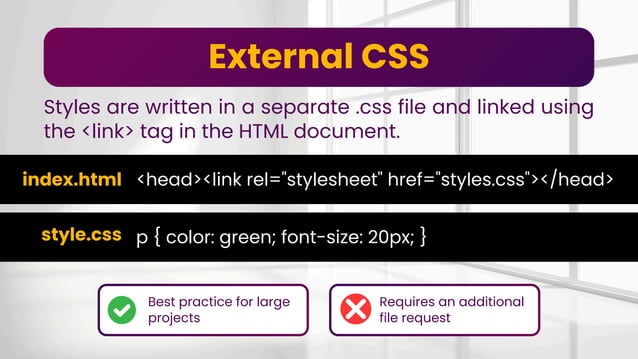 Styling and Navigation with HTML and CSS | PDF
