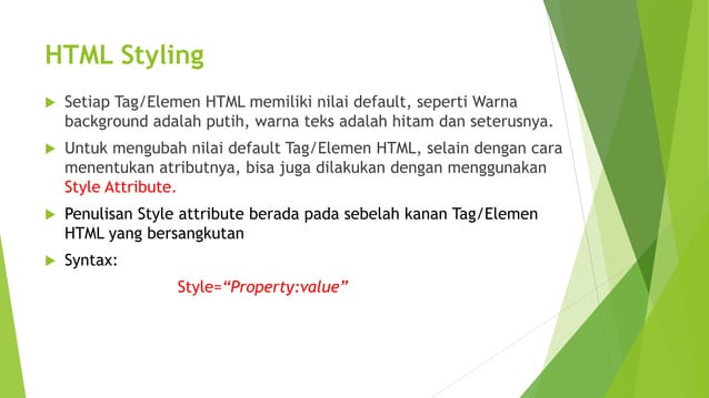 04 html styling | PPT 04 html styling | PPT