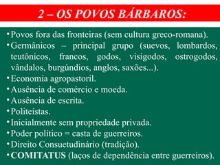 Idade Média - Feudalismo - Reino Franco | PPS