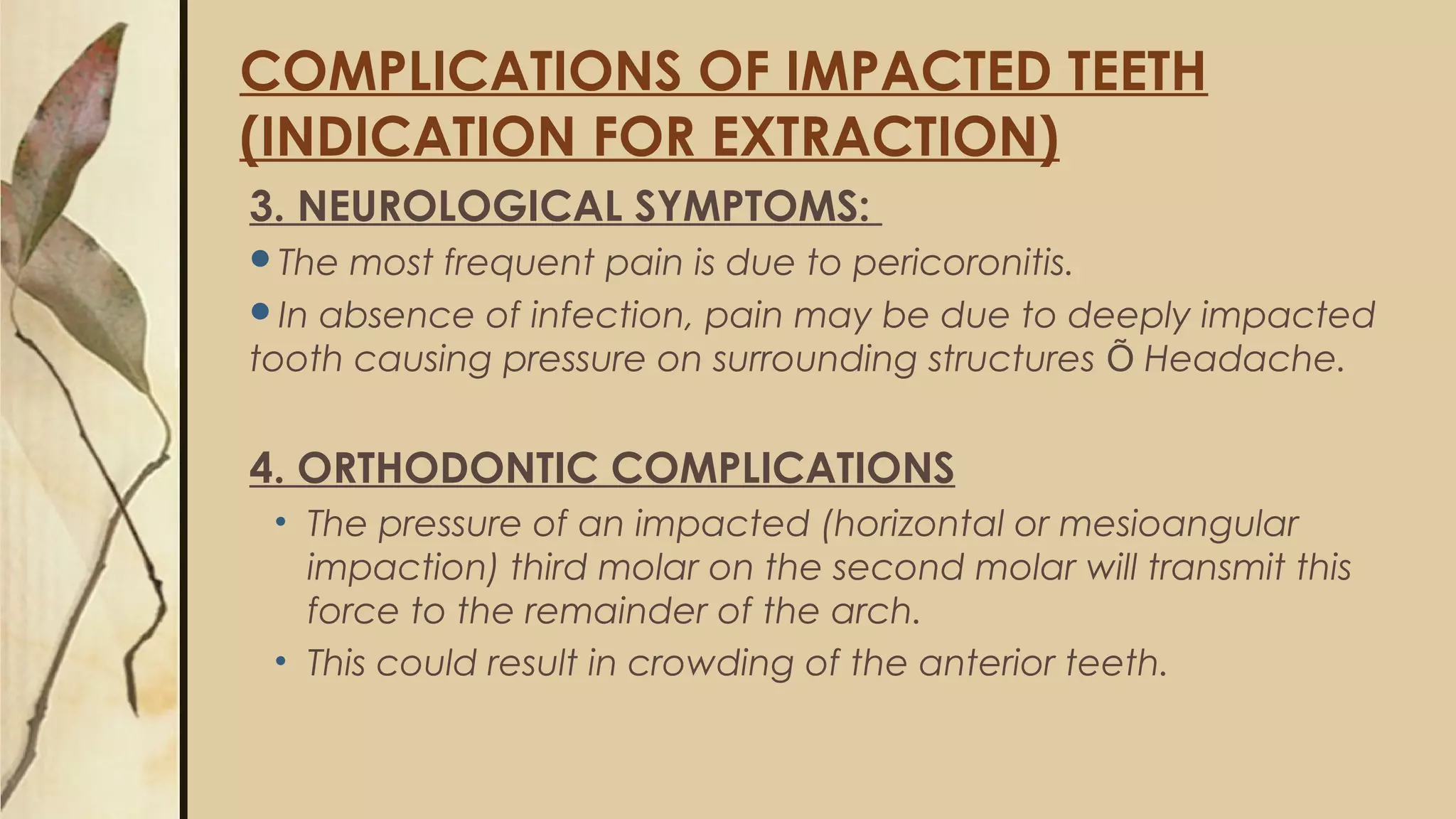 Surgical removal of Impacted teeth | PPT