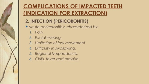 Surgical removal of Impacted teeth | PPT