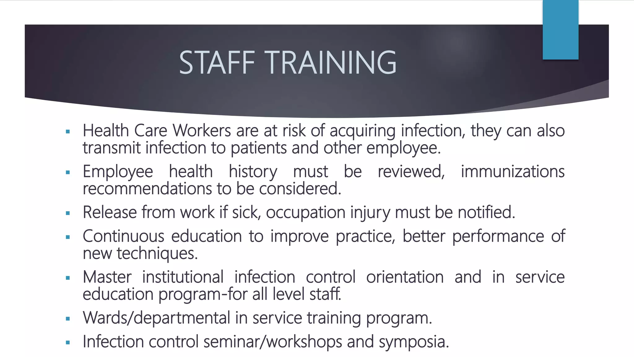 04 infection prevention and control | PPTX