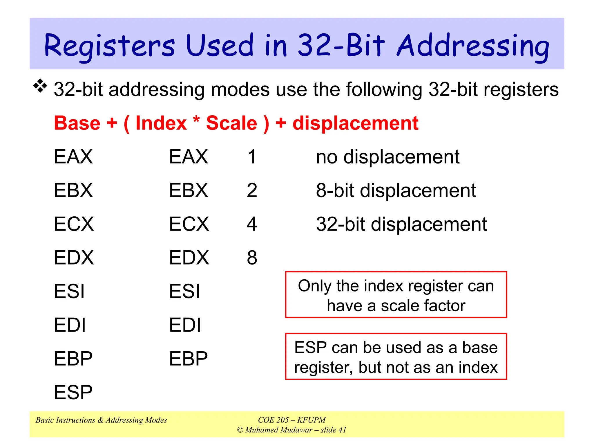 04-InstructionsAddressing.ppt Instruction Addressing | PPT