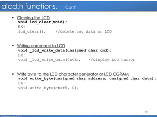 04 Interfacing LCD Displays.2016