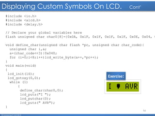 04 Interfacing LCD Displays.2016