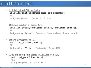 04 Interfacing LCD Displays.2016