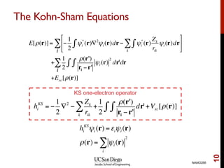 NANO266 - Lecture 4 - Introduction to DFT | PDF
