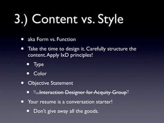 04. ix da resume portfolio tips chris andonian | KEY