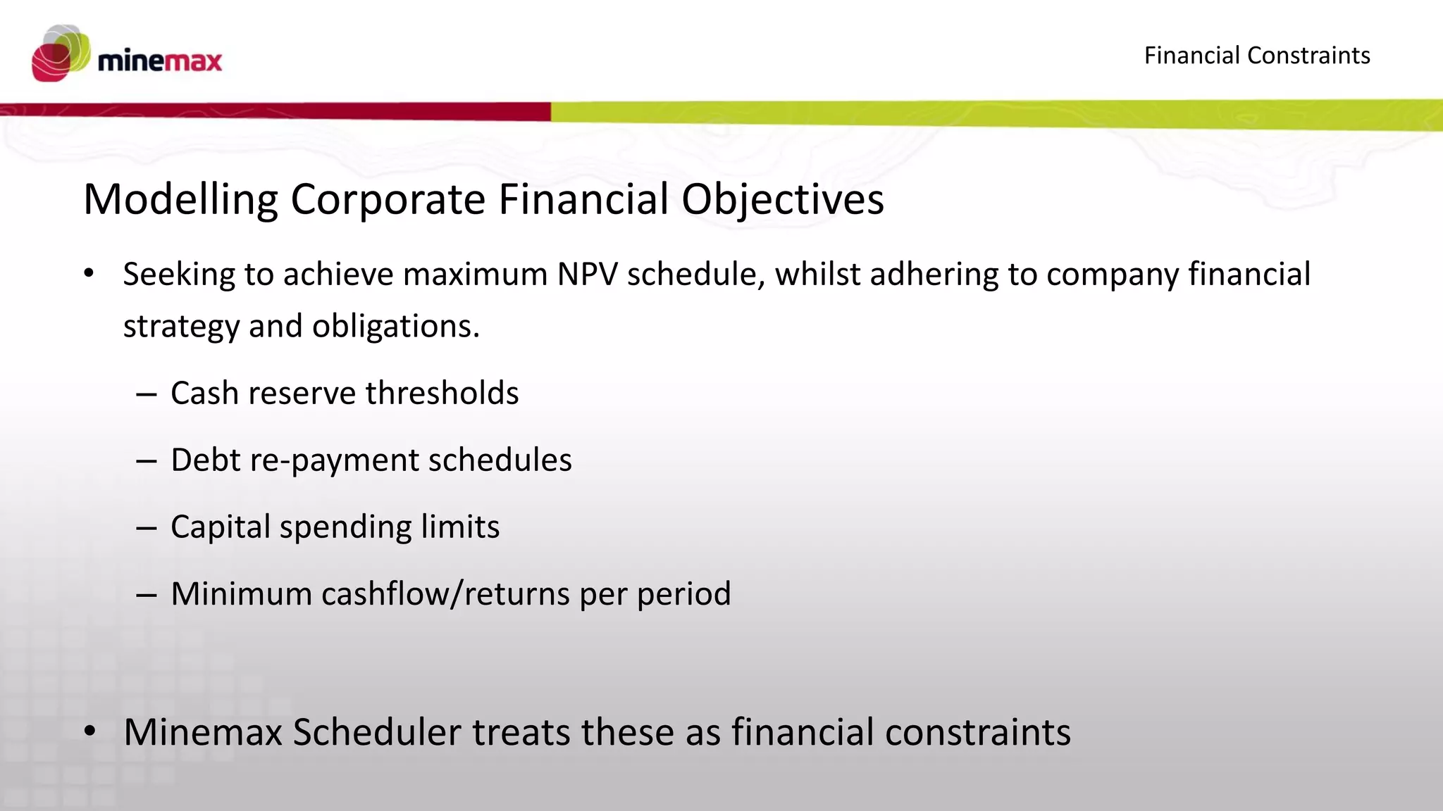 4. Joe Kraft, Minemax - Minemax Scheduler Applications | PDF