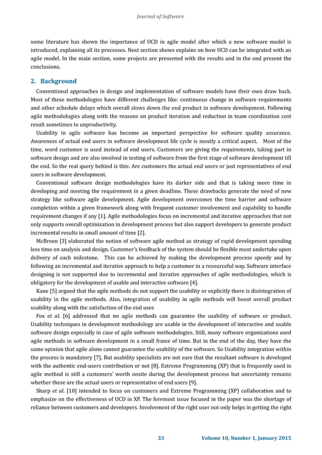 Usability Evaluation Techniques For Agile Software Model Pdf Operating Systems Computer