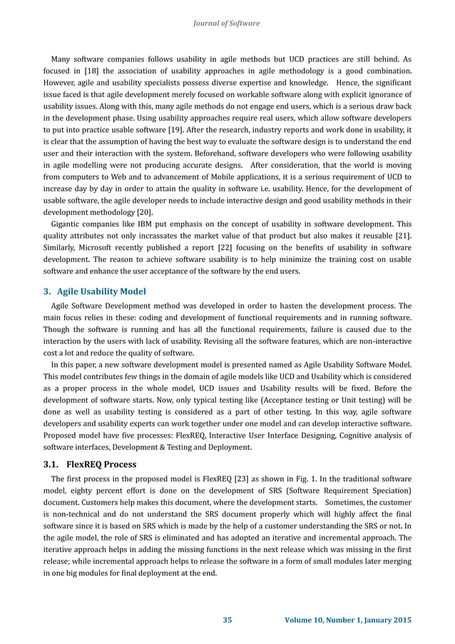 Usability Evaluation Techniques for Agile Software Model | PDF | Operating Systems | Computer ...