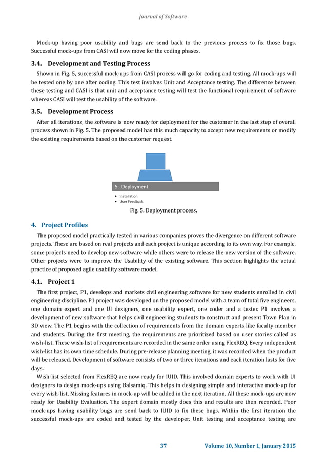 Usability Evaluation Techniques For Agile Software Model Pdf Operating Systems Computer