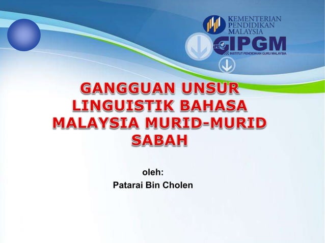 Kenali bahasa sabah | PPTX