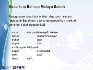 Kenali bahasa sabah | PPTX
