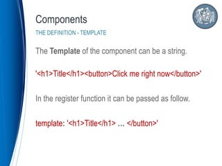 Knockout.js components&routing | PPT