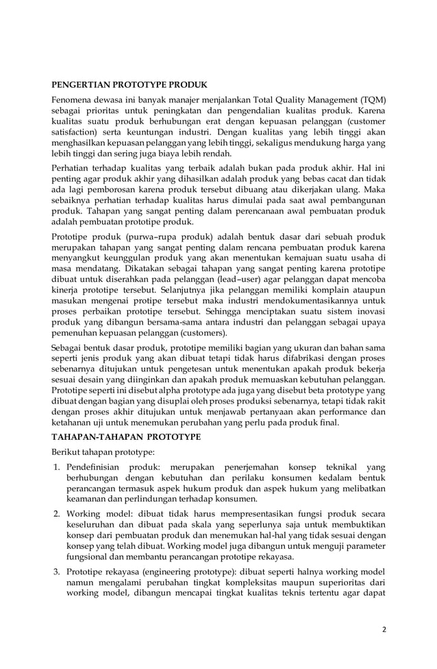 04 konsep desain prototype dan kemasan produk barang atau jasa | PDF