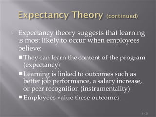 04 learning - theories and program design | PPT