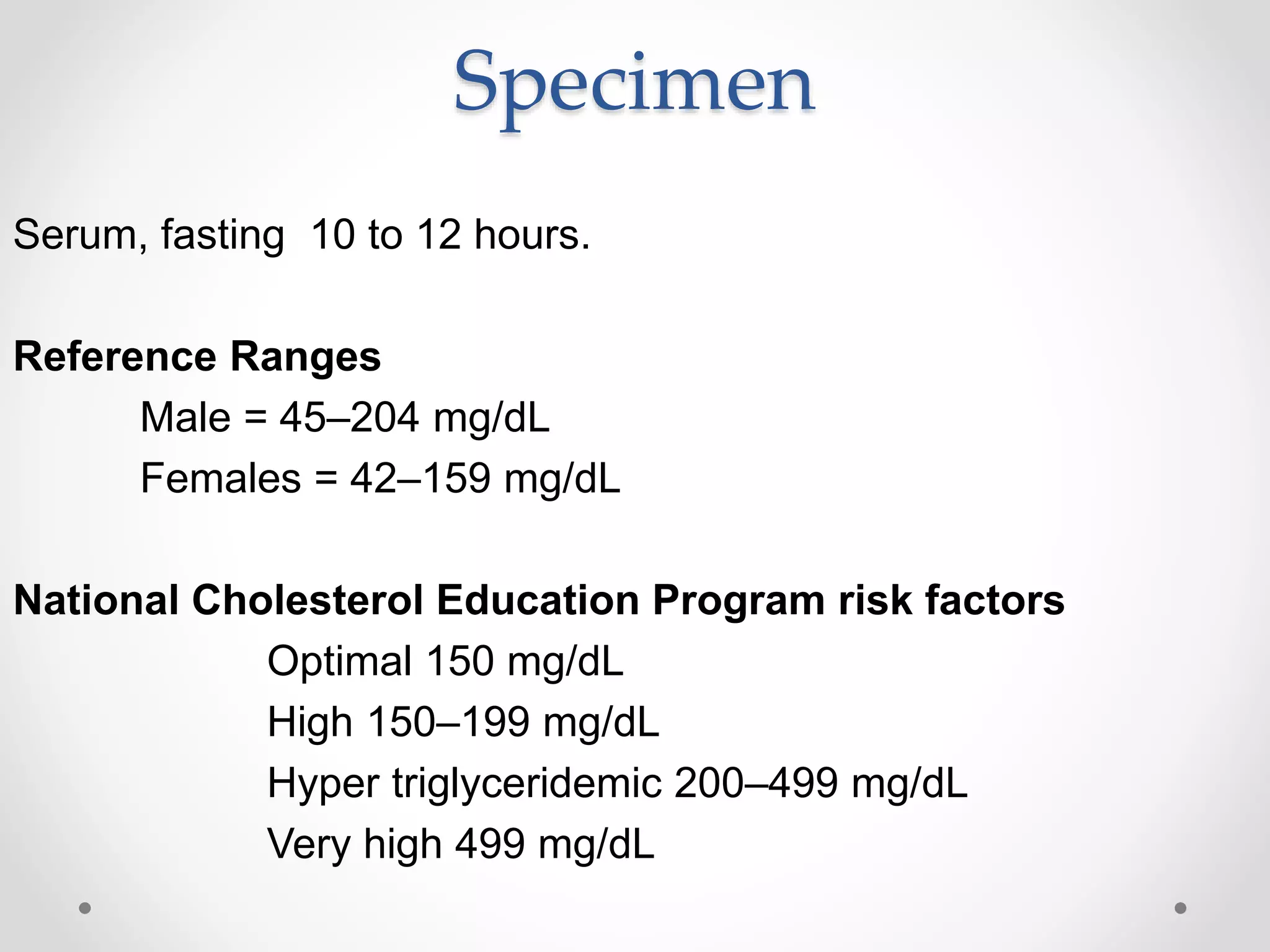 Lipids in the blood | PPTX