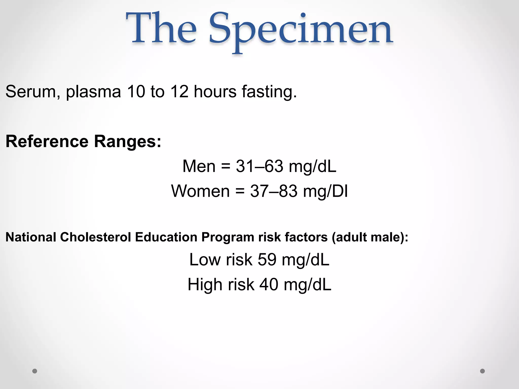 Lipids in the blood | PPTX