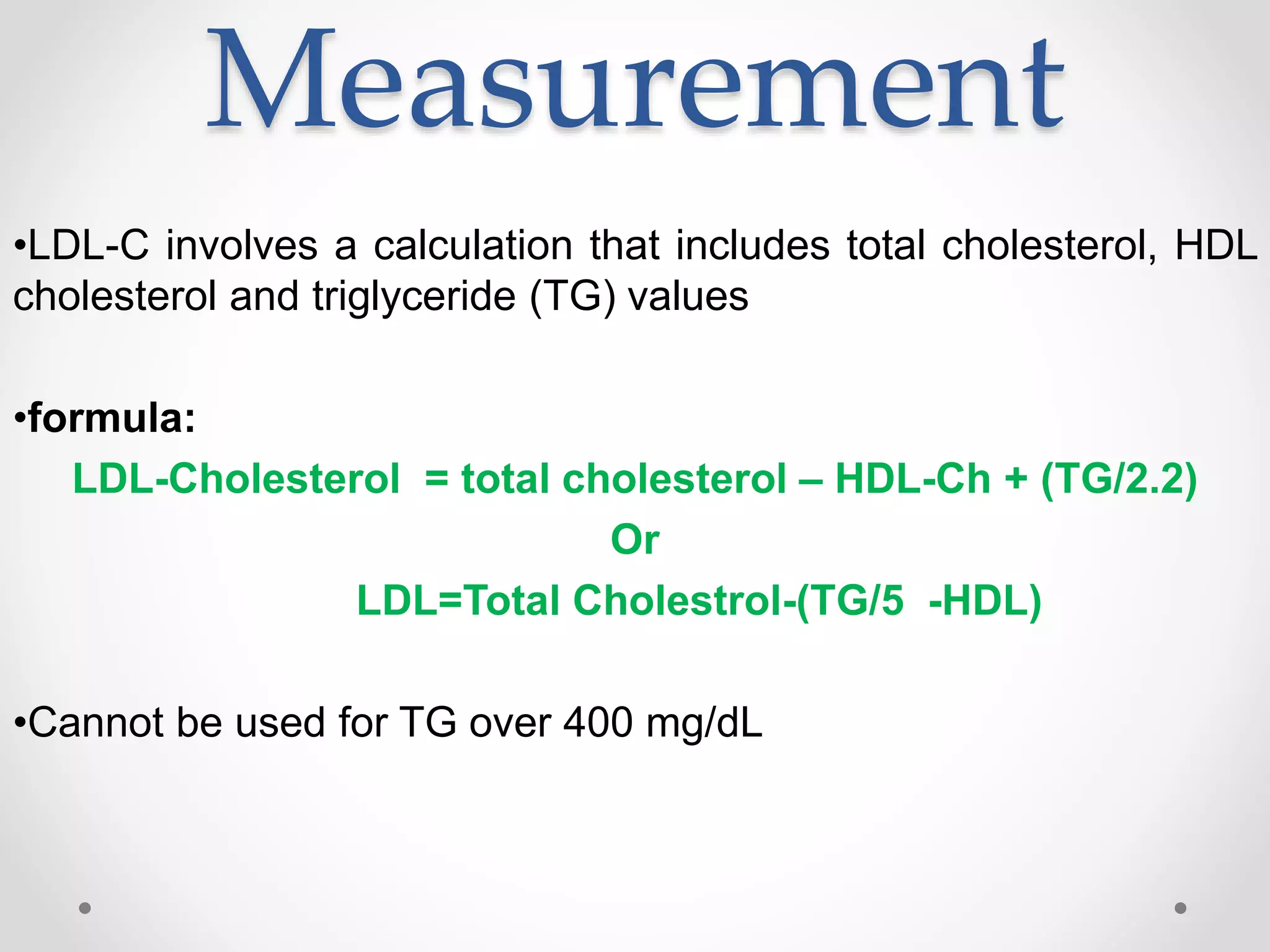 Lipids in the blood | PPTX