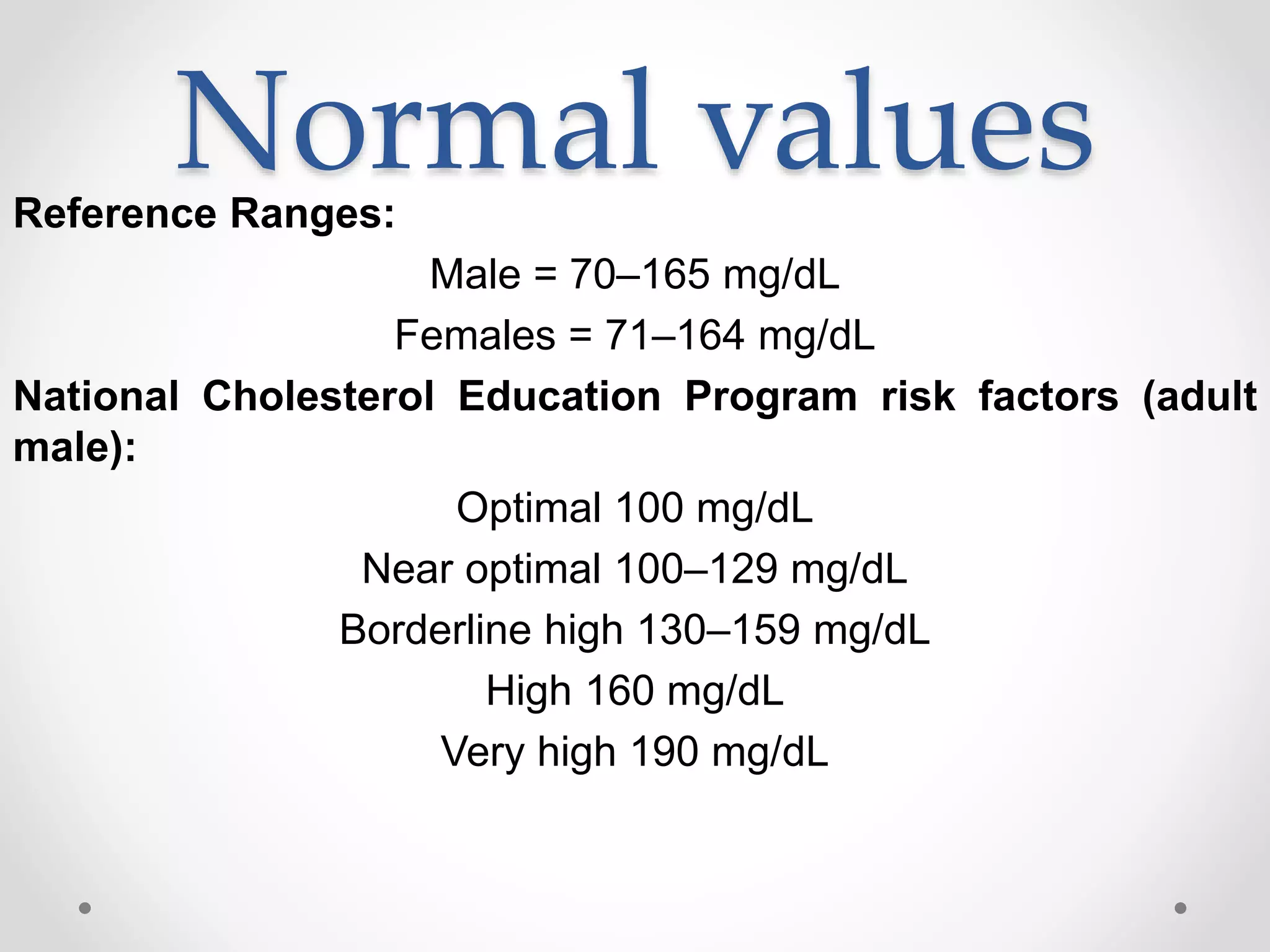Lipids in the blood | PPTX