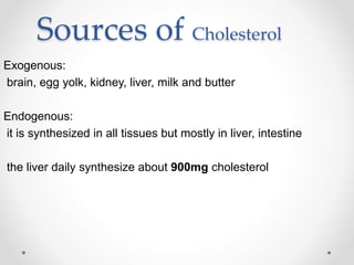 Lipids in the blood | PPTX