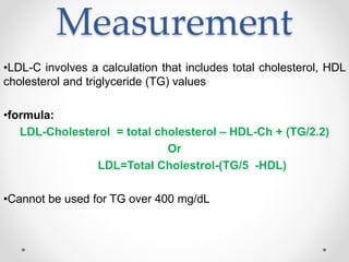 Lipids in the blood | PPTX