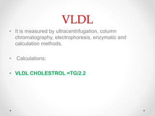 Lipids in the blood | PPTX