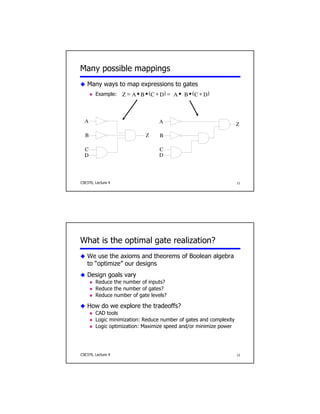Logic gates DLD | PDF