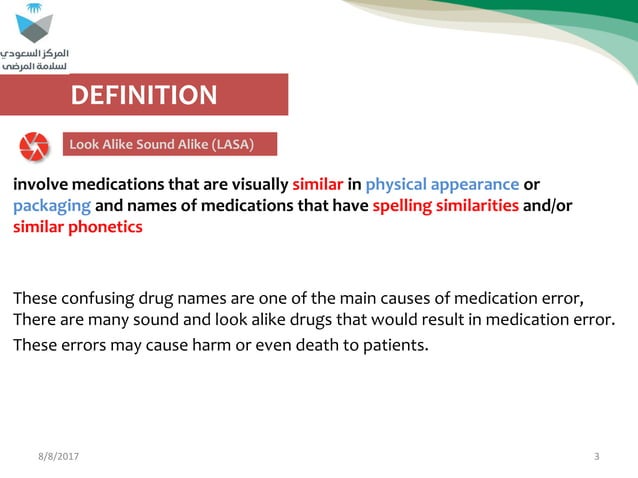 look alike and sound a like medications | PPTX | Pharmaceutical ...