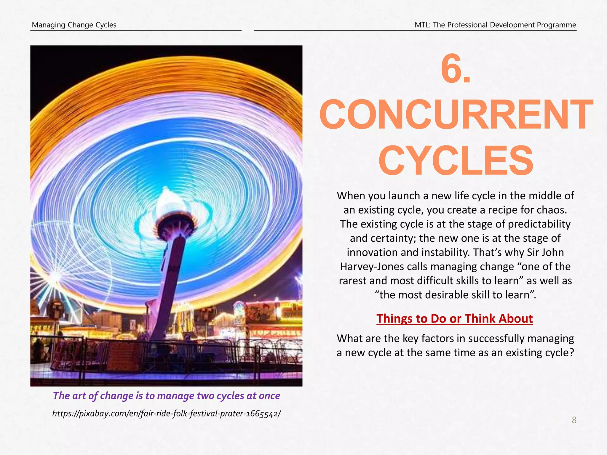 Managing Change Cycles | PPT