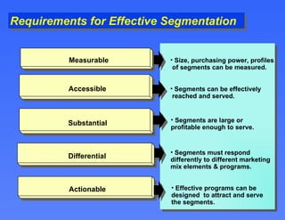 04 marketing segmentation,targeting and positioning | PPT