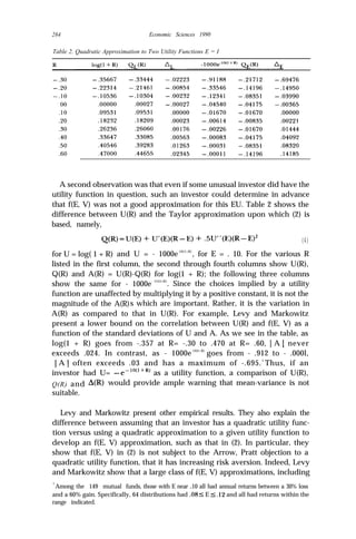 Foundations of Portfolio Theory | PDF