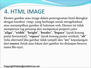 04 materi html elemen gambar | PPT