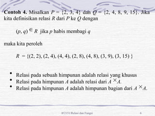 04-Matriks,Relasi, Fungsi materi matematika diskrit | PPT