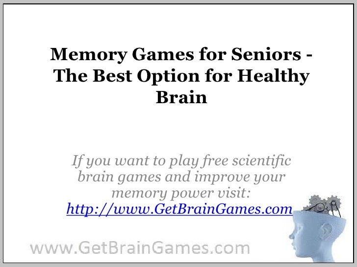 Memory Games For Seniors The Best Option For Healthy Brain Memory Games For Seniors The Best Option For Healthy Brain