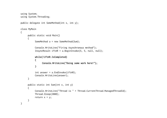 .NET Multithreading and File I/O | PDF