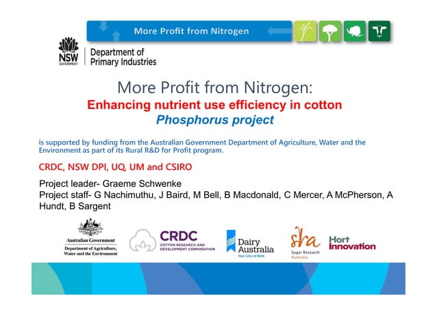 2021-04-29 - Guna Nachimuthu - Crop rotations in cotton systems | PPT