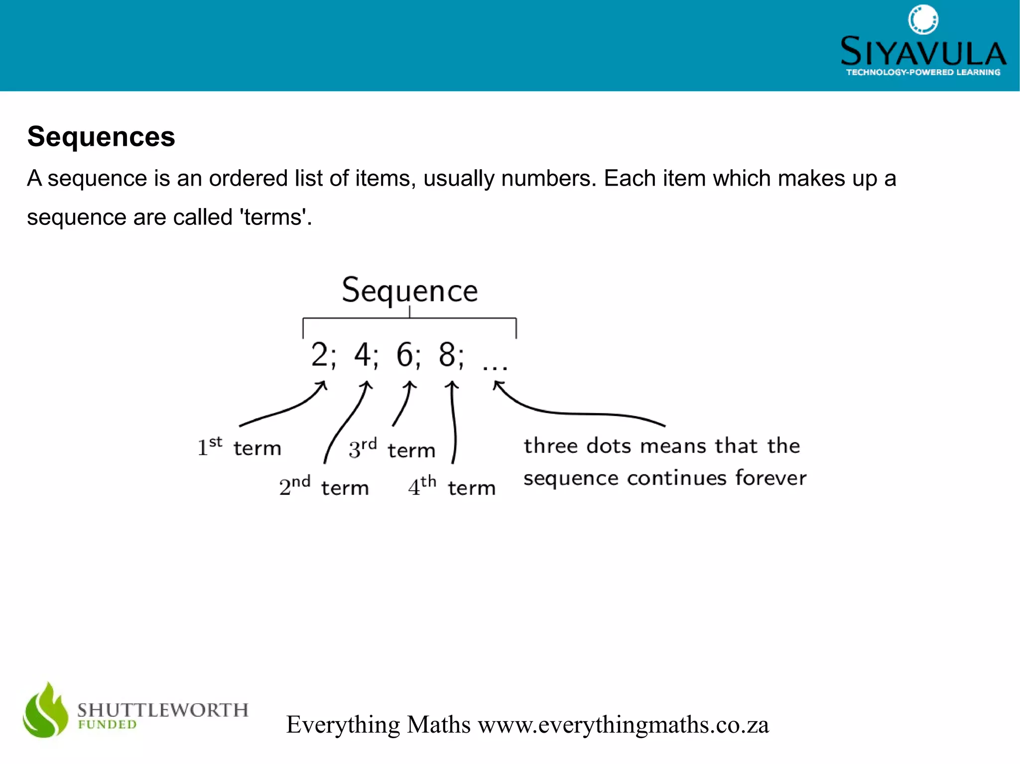 Number patterns | ODP