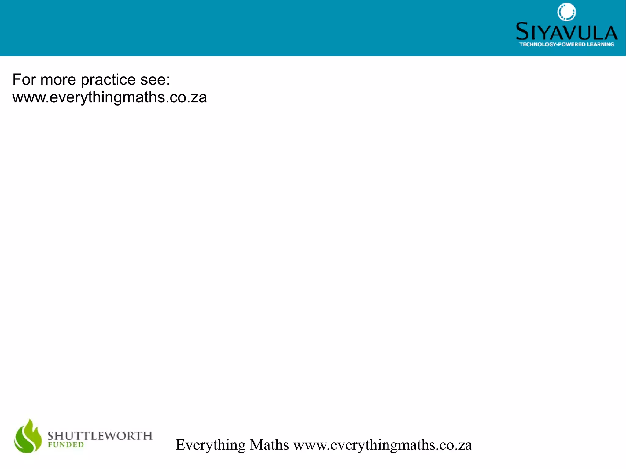 Number patterns | ODP