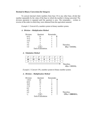 Number Systems Basic Concepts | PDF